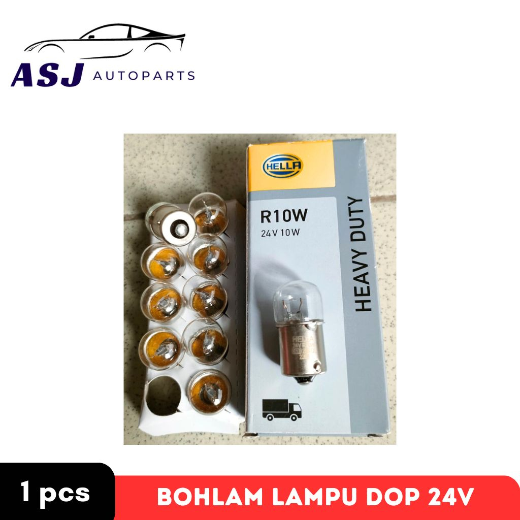 Jual Bohlam Lampu Dop Engkel Kepala Kecil 24V HELLA | Shopee Indonesia
