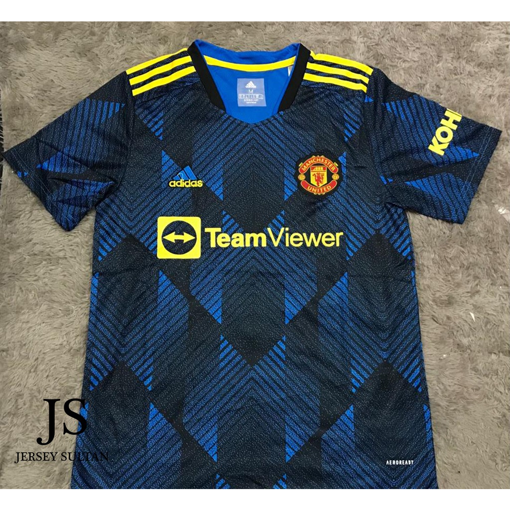 Jual JERSEY MU 3RD NEW 21/22 GRADE ORI IMPORT(MANCHESTER UNITED ...