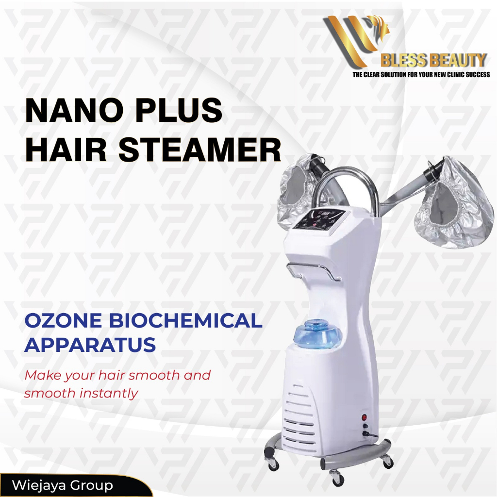 Jual Alat Perawatan Rambut Nano Hair Steamer Plus Ozone Mist Spa Smooth Original | Shopee Indonesia