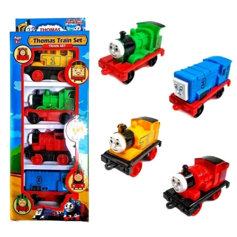 Jual Mainan Anak Kereta Thomas Train Set Mini ISI 4 pcs 311 | Shopee ...