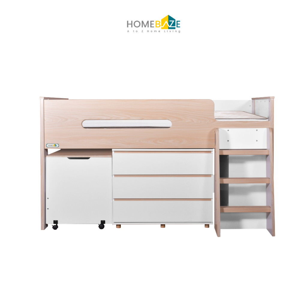 Jual Homebaze - BONUS TROLLY, Bunk Bed Anak Murah, Bunk Bed Steel,Divan ...