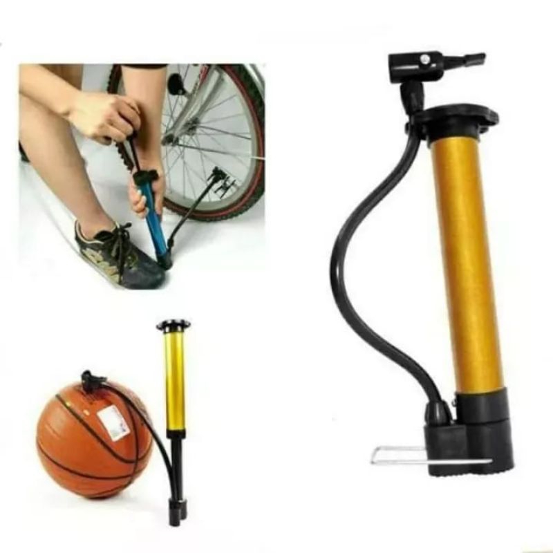 Jual POMPA ANGIN SEPEDA MINI PORTABLE / POMPA BAN SEPEDA / POMPA BOLA ...