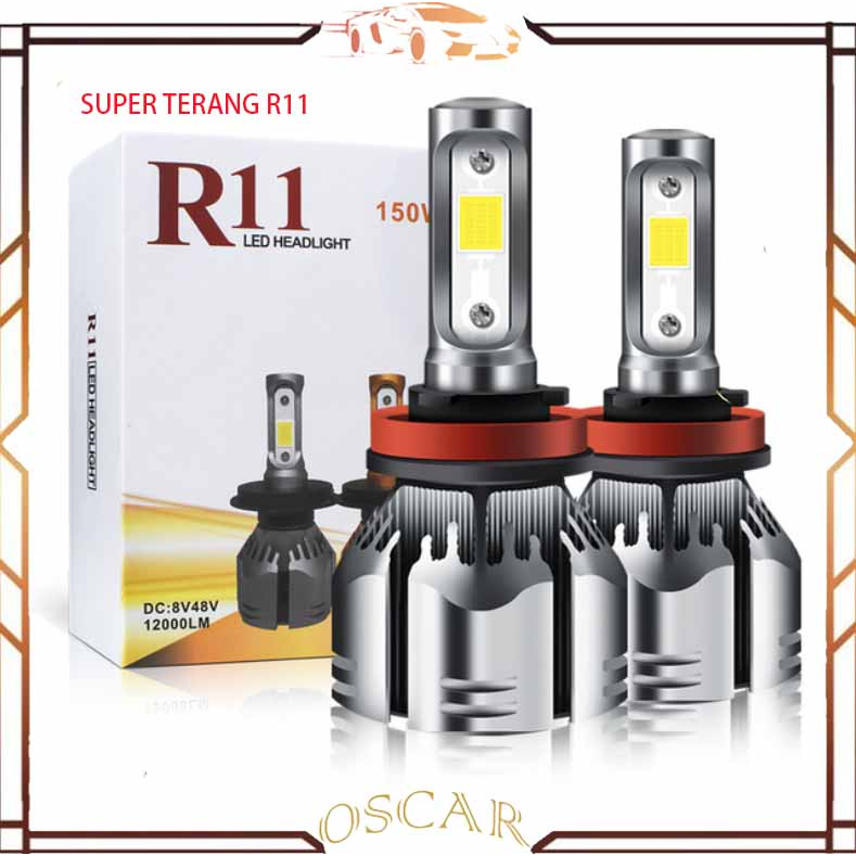 Jual Lampu LED Mobil H11 HB3 HB4 9005 9006 R11 30W 6000LM PnP Foglamp Lampu Kabut R11 | Shopee ...