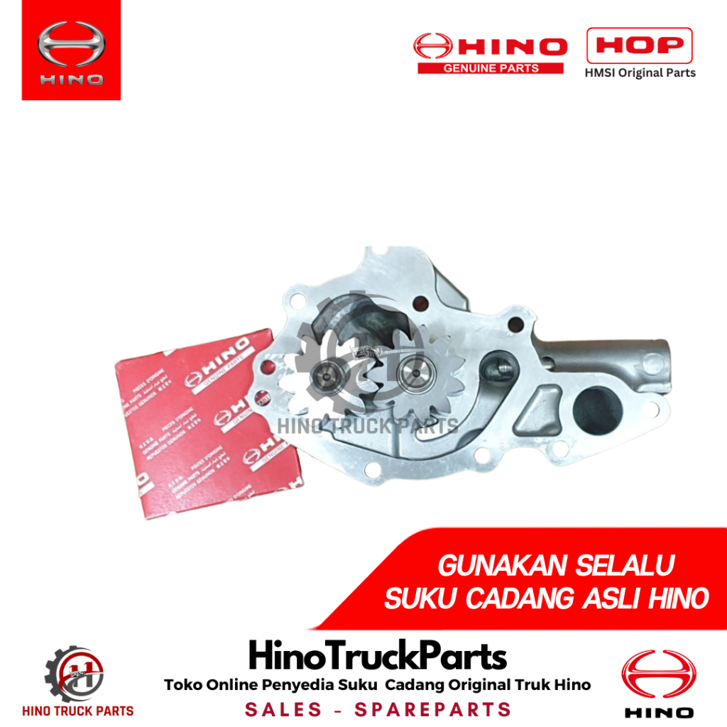 Jual Oil Pump Hino 500 Pompa Oli Hino 500 | Shopee Indonesia