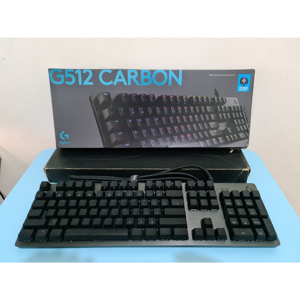 Jual Logitech G512 Carbon RGB Mechanical Gaming Keyboard | Shopee Indonesia