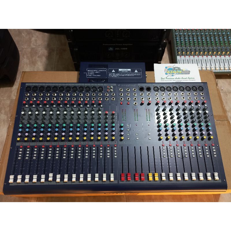 Jual Mixer SOUNDCRAFT MPM24/4 GRADE A KWALITAS BAGUS | Shopee Indonesia