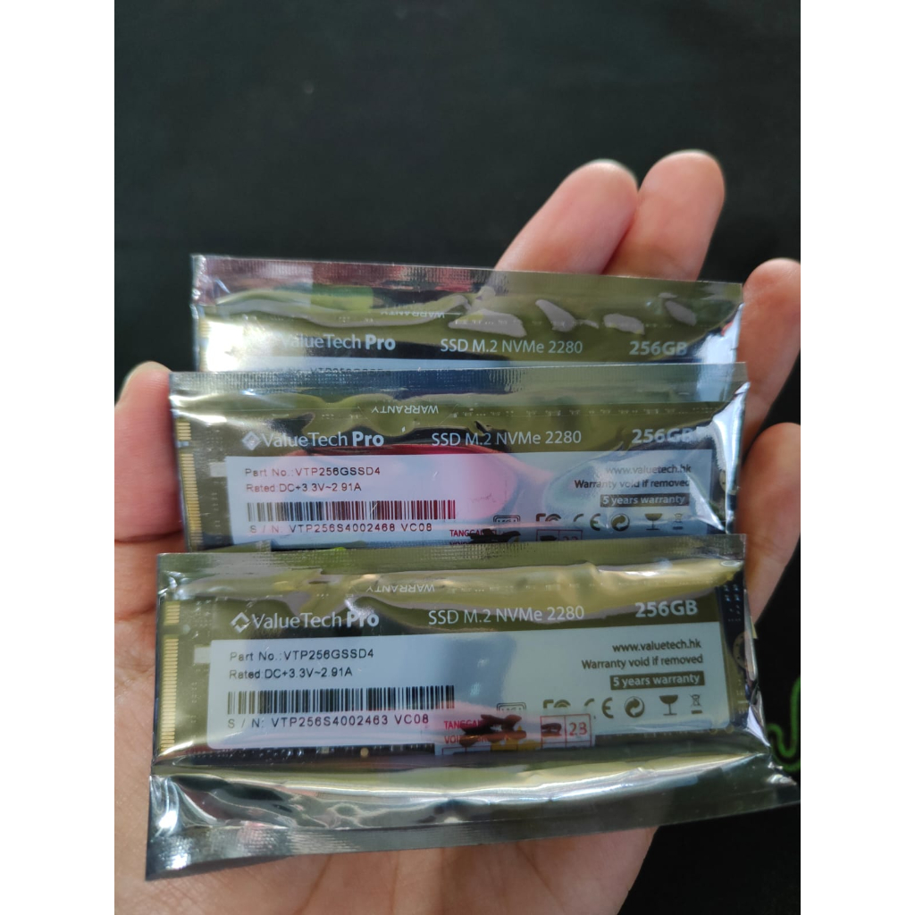 Jual SSD M.2 Nvme Value Tech Pro 256GB 512Gb 1Tb Garansi 5 Tahun ...