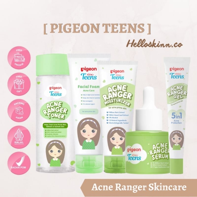 Jual [ SIAP KIRIM‼] PIGEON TEENS ACNE RANGER SERIES | ACNE RANGER FOAM ...