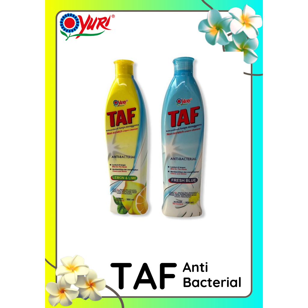 Jual Jual TAF YURI 500ml LEMON & FRESHBLUE Non Scratch - Antibacterial ...