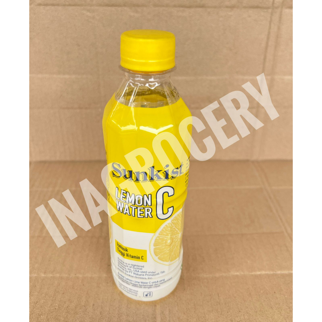 Jual SUNKIST LEMON WATER C BOTOL (5 PCS) | Shopee Indonesia