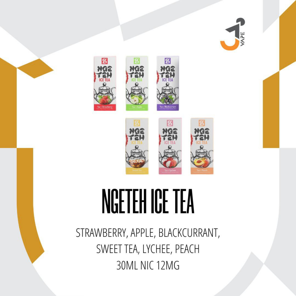 Jual NGETEH ICE TEA SERIES PODS FRIENDLY 30ML BY SENSO LIQUID | Shopee ...