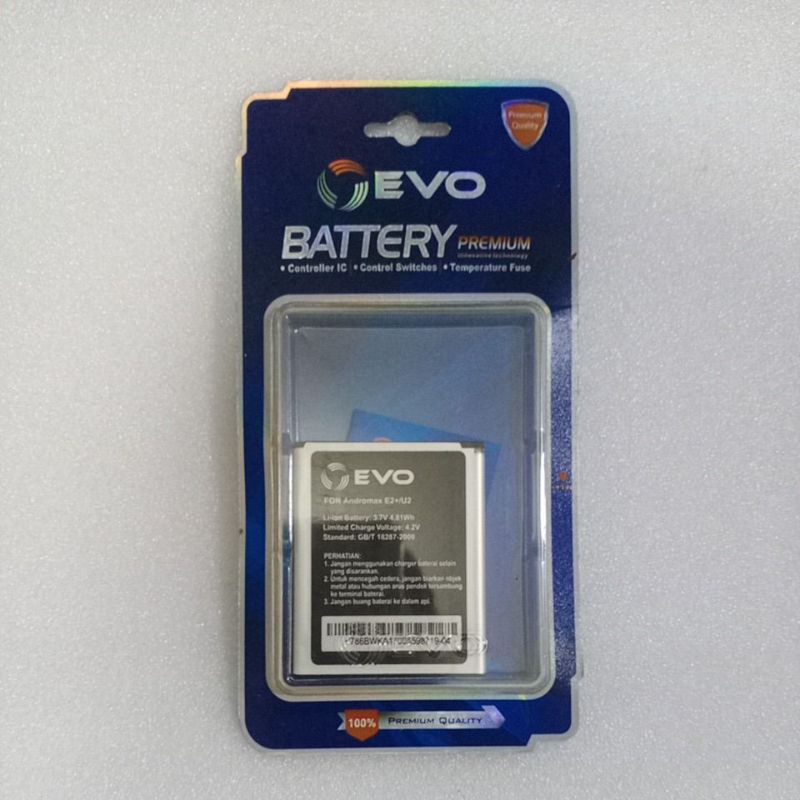 Jual BATRAI BATTREY EVO SMARTFREN ANDROMAX E2 PLUS/U2 | Shopee Indonesia