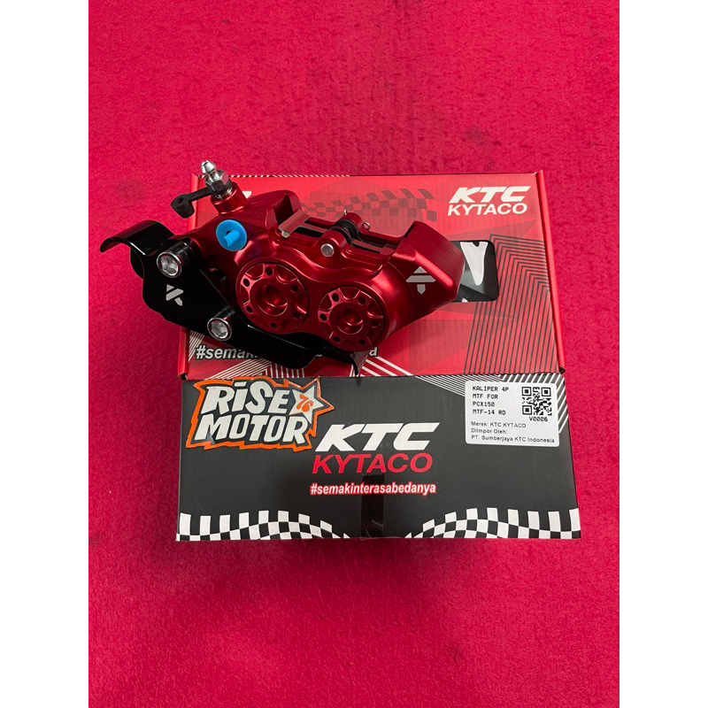 Jual KALIPER KTC KYTACO PCX 150 ADV 150 4 PISTON MTF MERAH | Shopee ...