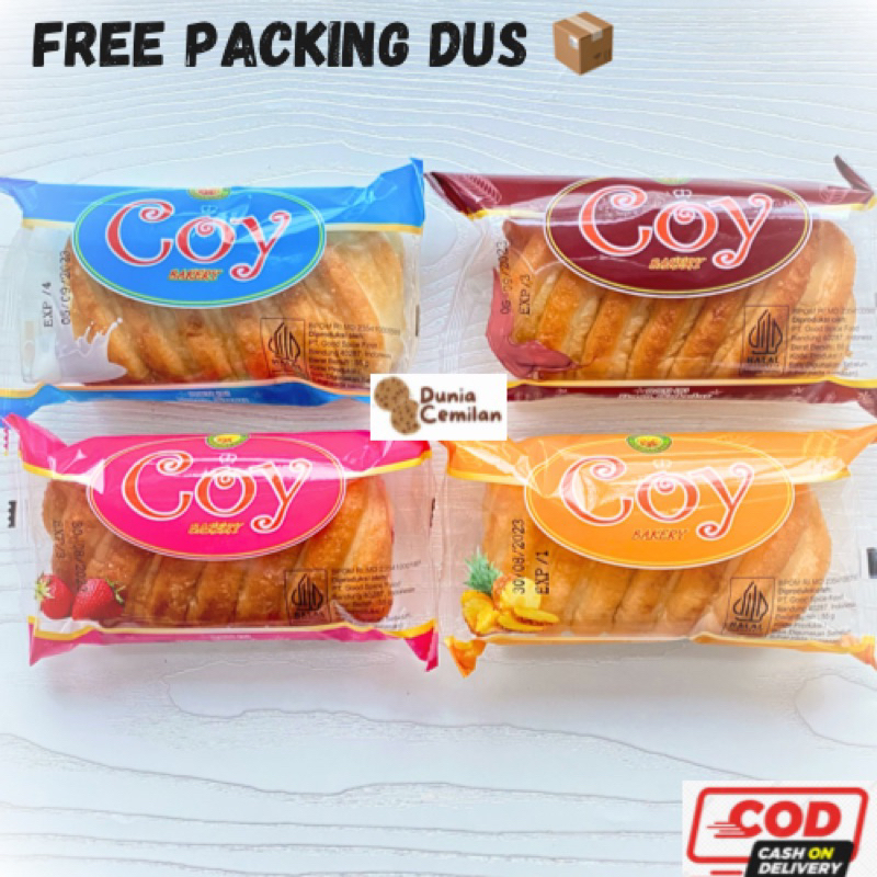 Jual [TERMURAH!] Roti COY Roti Gulung 60gr - Roti Lembut Enak Murah ...