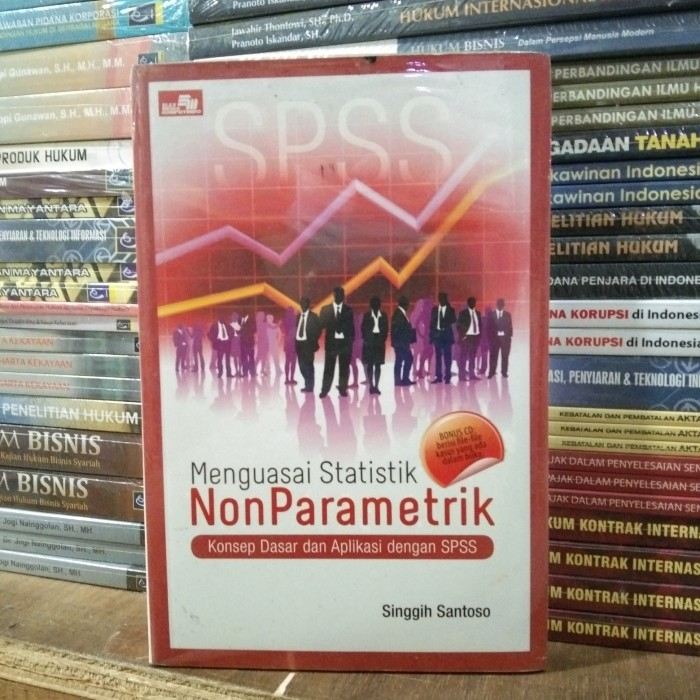Jual BUKU MENGUASAI STATISTIK NON PARAMETRIK APLIKASI SPSS - SINGGIH SANTOSO | Shopee Indonesia