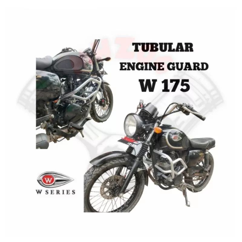Jual CRASBAR TUBULAR KAWASAKI W175 ENGINE GUARD KAWASAKI W175 | Shopee ...
