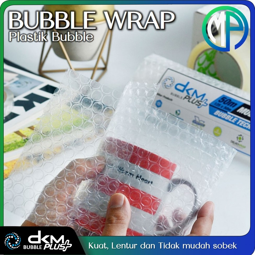 Jual RB Plastik Bubble Buble Wrap Roll 75cm x 50meter Bening Putih ...