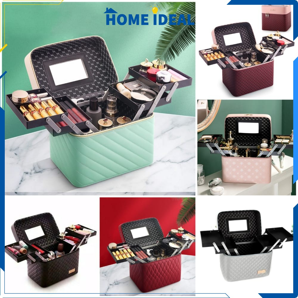 Jual Box Make Up Portable Multifungsi / Makeup Beauty Case Kotak ...
