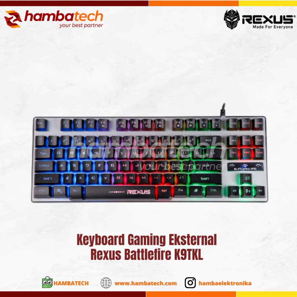 Jual Rexus K9TKL | Shopee Indonesia