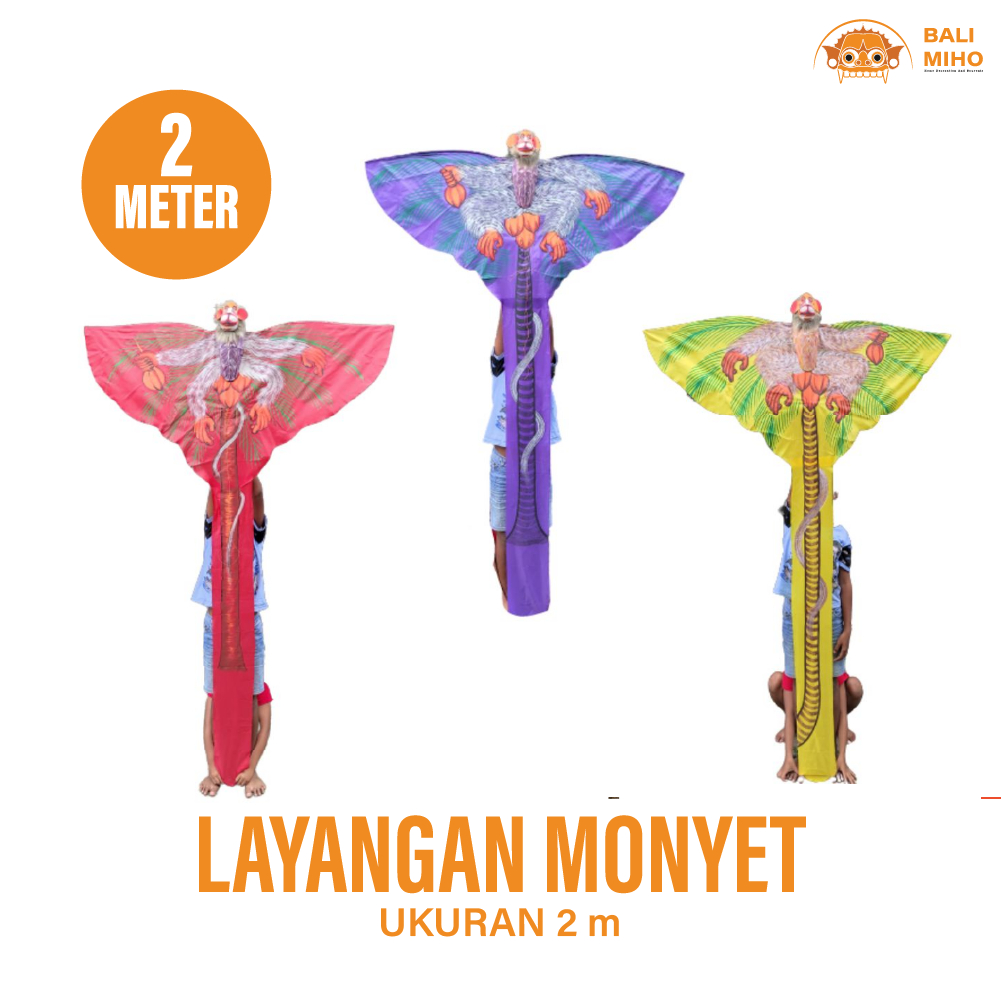 Jual LAYANGAN MONYET/LAYANG LAYANG UNIK/LAYANGAN KERA/LAYANGAN BALI ...