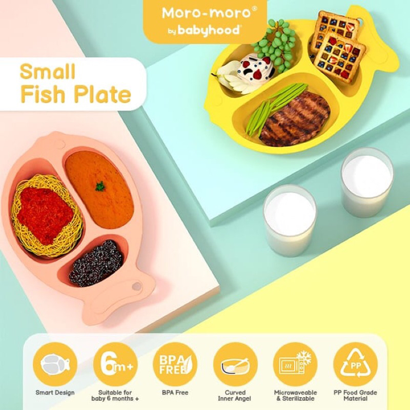 Jual SMALL FISH PLATE MORO-MORO | Shopee Indonesia