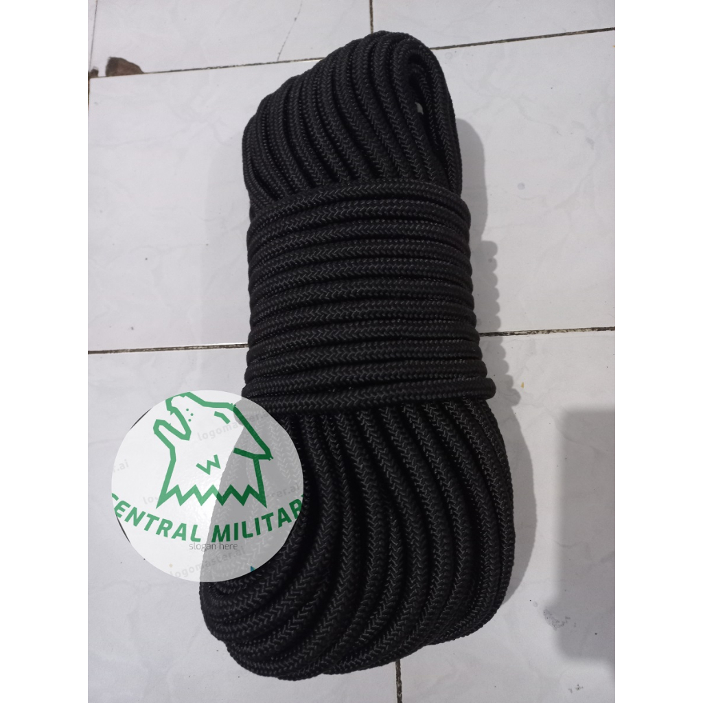 Jual Tali Karmantel Rope 8mm x50m Ori TNI Semi Statis Carmantel ...