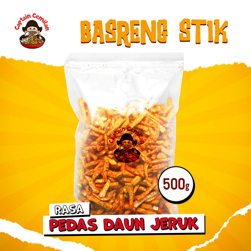 Jual Basreng Stik 500gr Pilus Ikan Telur Gabus 500gr Basreng Rasa Daun ...