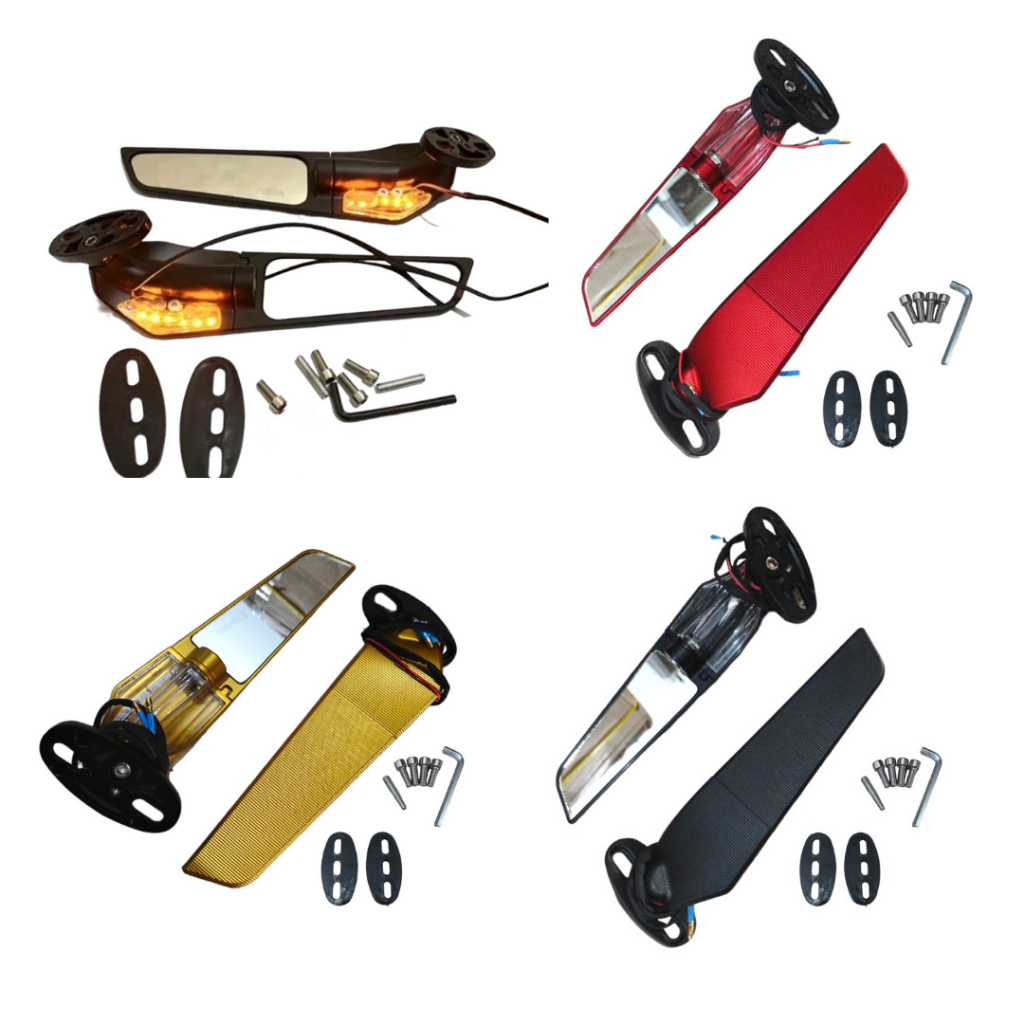 Jual Spion Winglet Plus Lampu Sein Spion Zx 25 Universal Ninja,R15,R25 ...