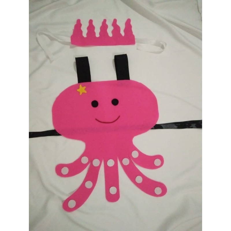 Jual PO KOSTUM HEWAN LAUT GURITA/BAJU UNIK/COSTUM KARNAVAL/KOSTUM ANAK ...