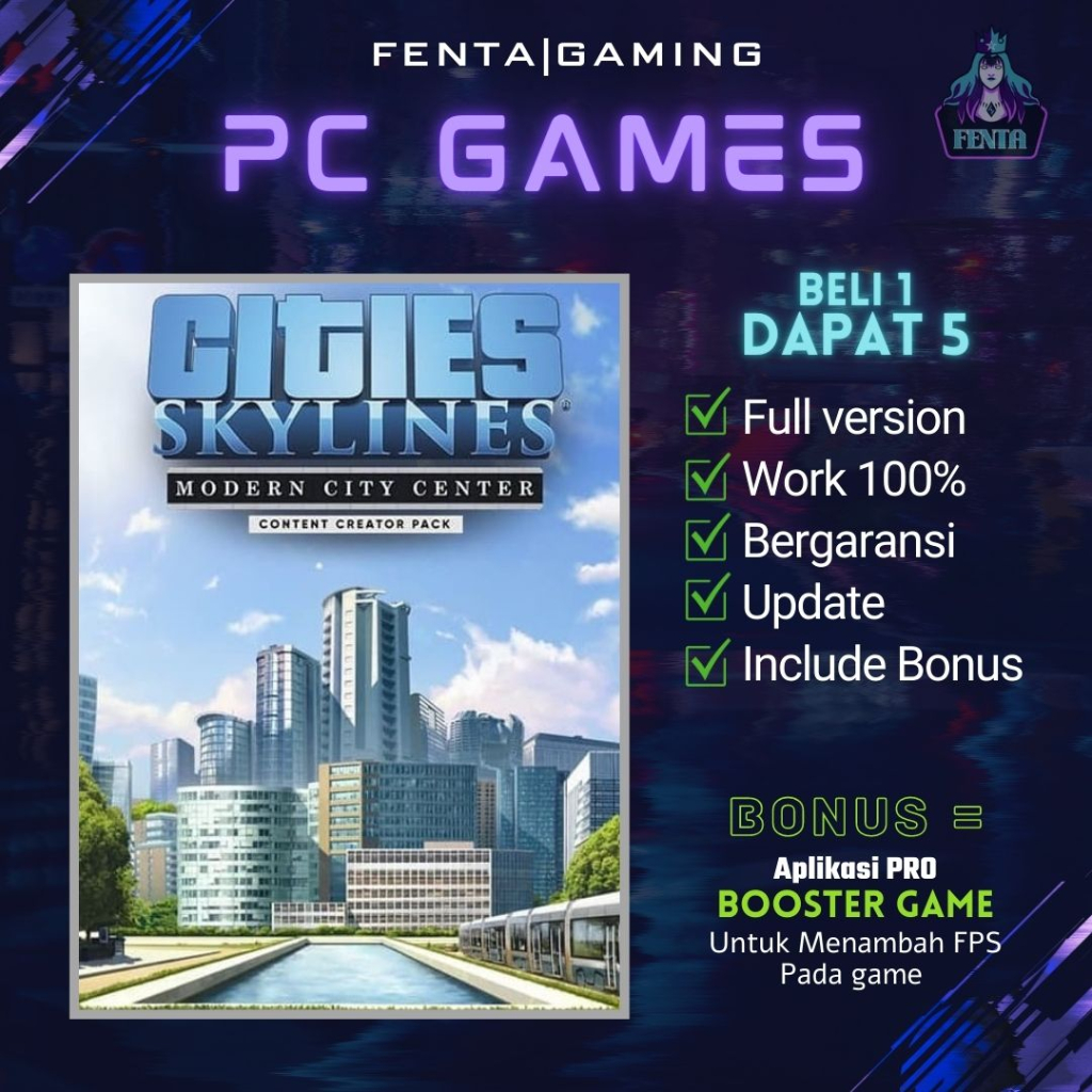 Jual CITIES SKYLINES DELUXE EDITION - GAME PC - GAME LAPTOP | Shopee Indonesia