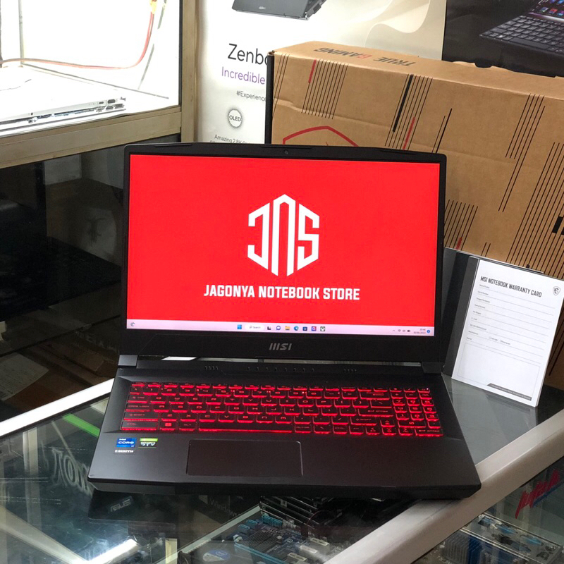 Jual MSI KATANA GF66 12UC i7 12700H RAM 8GB SSD 512GB NVIDIA RTX3050 4GB Layar 15,6” IPS FHD ...