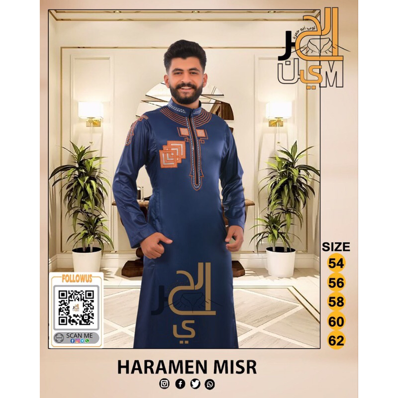Jual Gamis Al Haramain Mesir | Shopee Indonesia