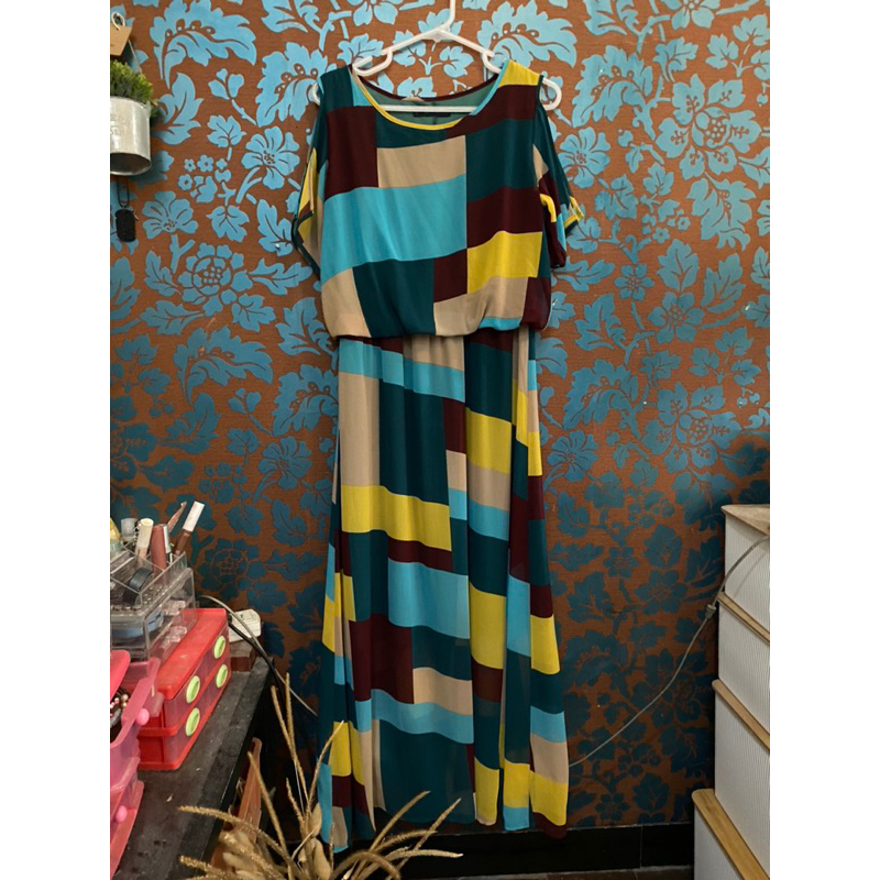 Jual Nyla Basic Colourful Dress | Shopee Indonesia