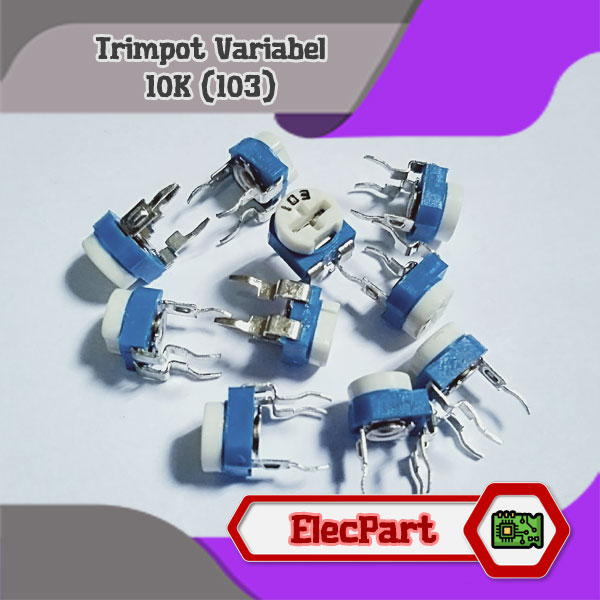 Jual Trimpot 10k ( 103 ) Trimpot Trimmer Variable Vertical | Shopee ...