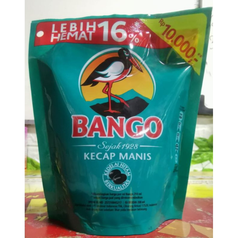 Jual 1 Pcs Kecap Manis Bango kemasan Pouch 210 / 265 ML | Shopee Indonesia