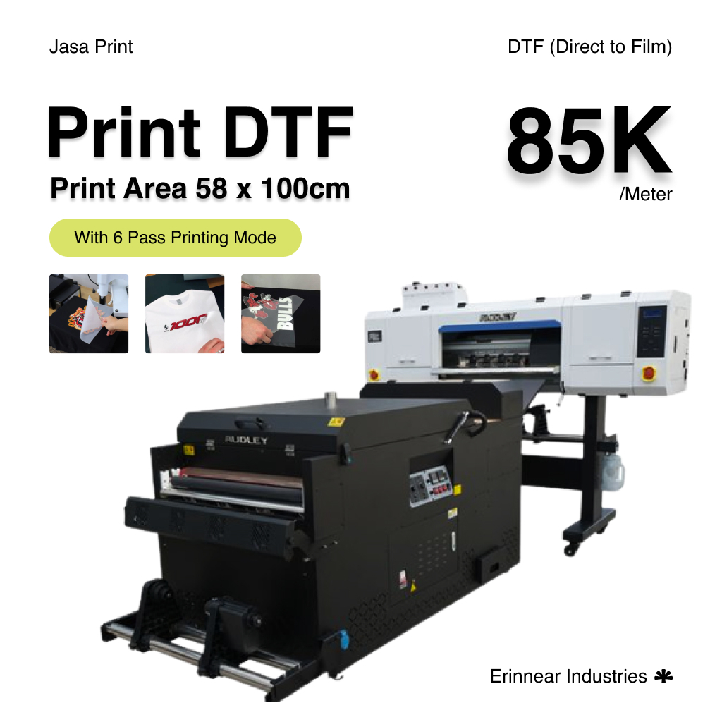Jual Cetak Print DTF Meteran Siap Press Proses 1 Hari [TERMURAH ...