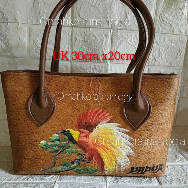 Jual tas kulit kayu khas papua , tas, tas papua | Shopee Indonesia