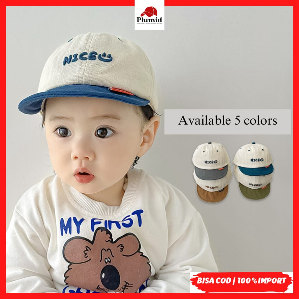 Jual PLUMID - Topi anak import premium halus unisex 5 bulan - 2 tahun ...
