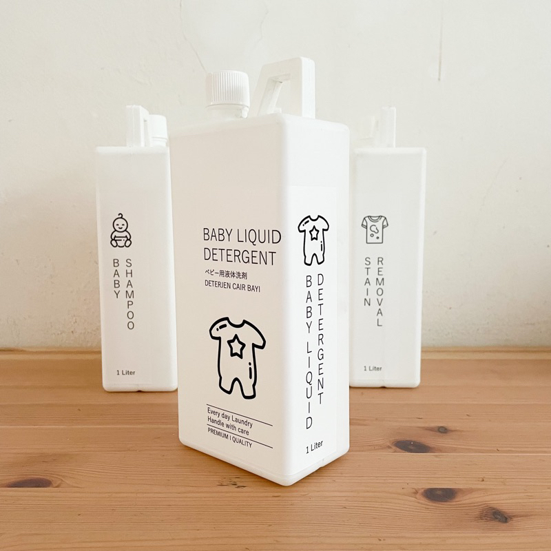 Jual [V1.3] Botol laundry aesthetic refill Botol Sabun Cair LAUNDRY ...