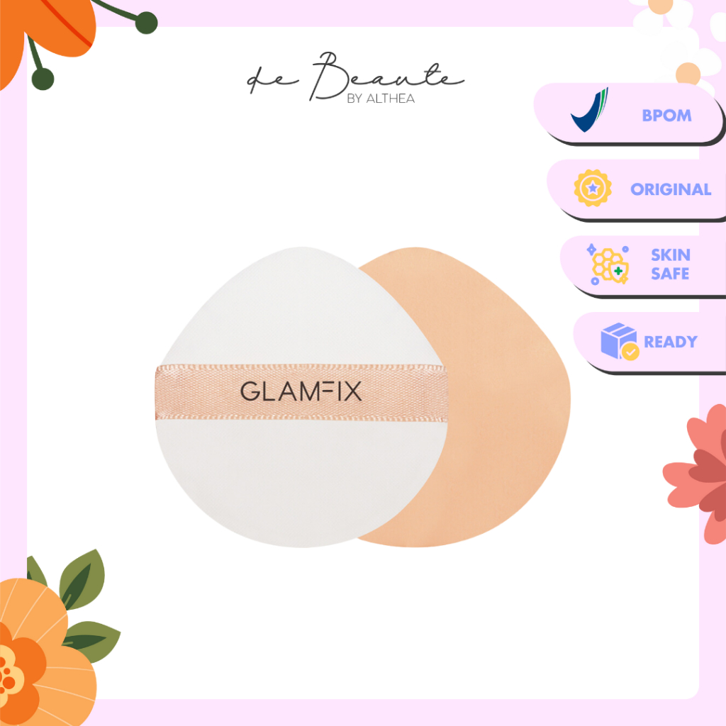 Jual Glamfix Professional Aircushion Puff Isi 2pcs | Shopee Indonesia