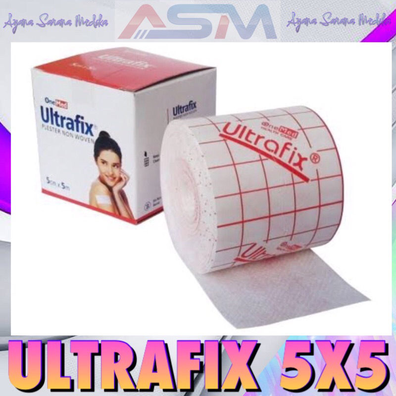 Jual OneMed PLESTER ULTRAFIX / Dermaplast 5X5 per box | Shopee Indonesia