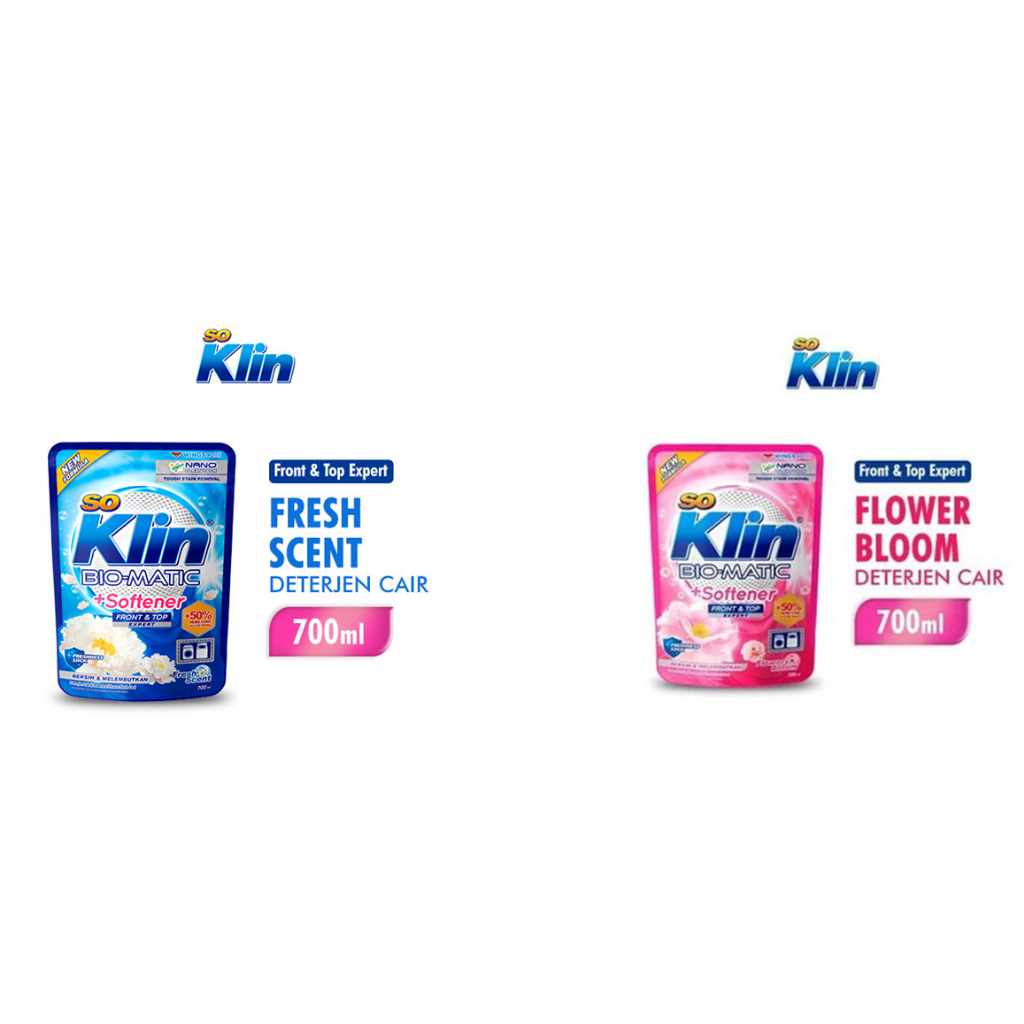 Jual Soklin Bio Matic Front Top Load Softener 700ml 700 ml | Shopee ...