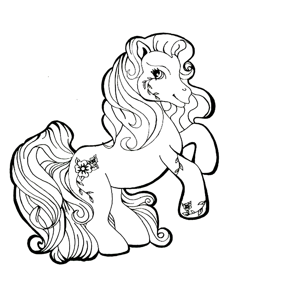 Jual Gambar Sketsa Mewarnai / Little Pony / Part 2 / Gambar Sketsa ...