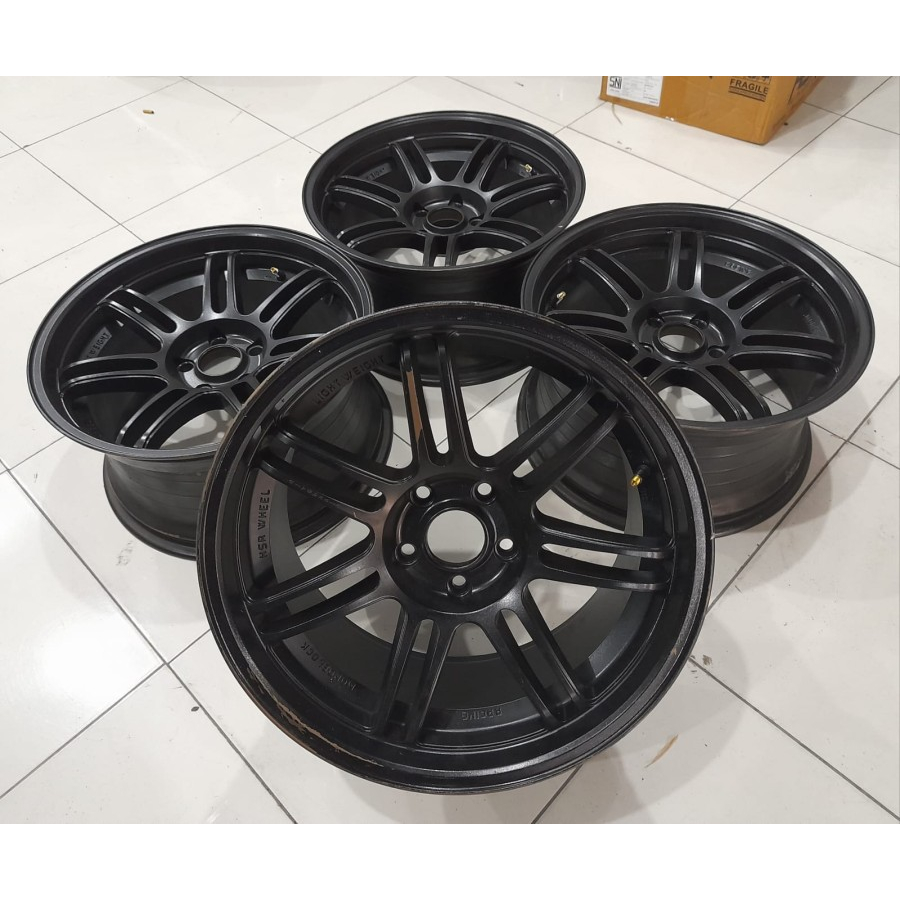 Jual velg pelek bekas hsr boon ring 18 pcd 5x114 seken bekas murah berkualitas | Shopee Indonesia