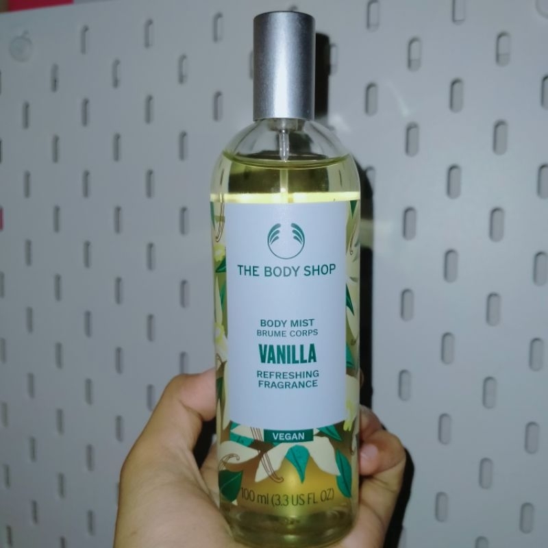 Jual Body mist the body shop vanilla (new) | Shopee Indonesia