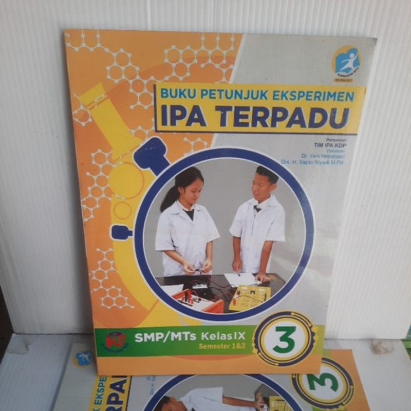 Jual BUKU PETUNJUK EKSPERIMEN IPA TERPADU SMP Mts. kls 3 | Shopee Indonesia