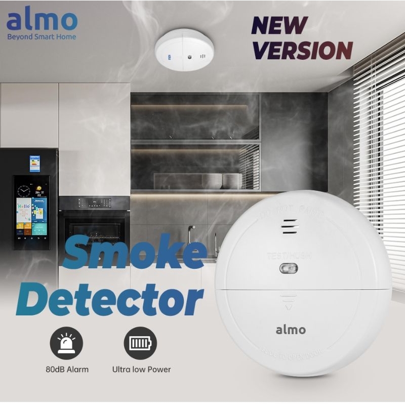 Jual Original Almo SD20 Wireless & Independen Smoke Detector Pendeteksi ...