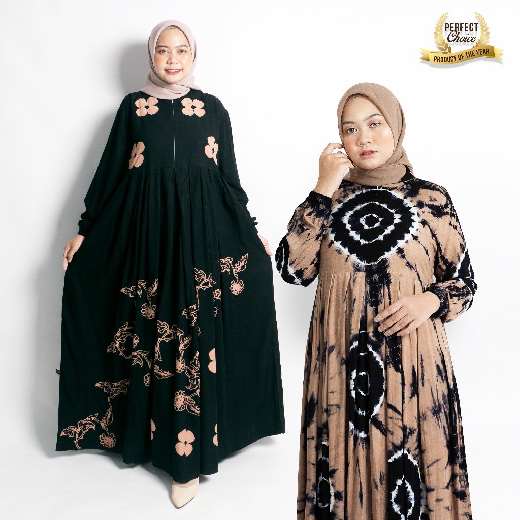 Jual [BISA COD] GAMIS RAYON PREMIUM TERBARU / GAMIS BATIK PEKALONGAN ...