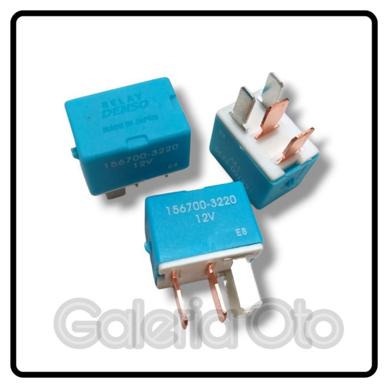 Jual Relay Denso ( ORIGINAL) 12 Volt 4 Pin / Kaki - Mobil AC KLAKSON ...