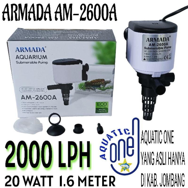 Jual ARMADA AM-2600A : mesin pompa 2000 Lph liter per jam power heads ...
